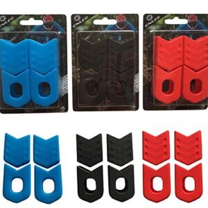 ENLEE Bicycle Crank Protector, MTB Mountain Bike Crankset Caps Protector, DH FR AM XC Bicycle Crank Arm Boots Protective Gear Universal - – Protect and Style Your cranks