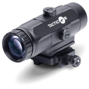 tacticon falcon v1 3x red dot magnifier | disabled combat veteran owned company | flip to side mount for picatinny rail and 2.5 inches of eye relief | cross compatible with red dot sights accessories