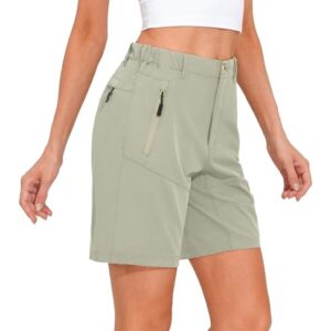 Little Donkey Andy Women's Stretch Quick Dry Cargo Shorts for Hiking, Camping, Travel Khaki Size XXL