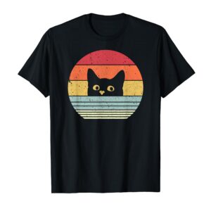 Cat Shirt. Retro Style T-Shirt