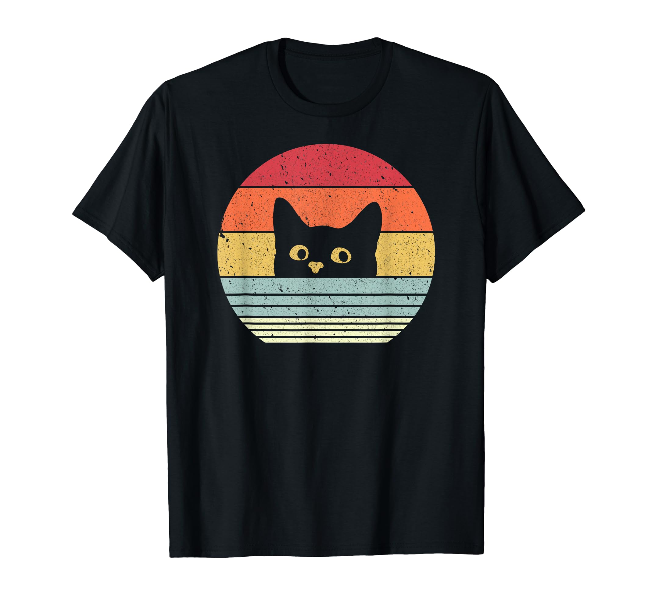 Cat Shirt. Retro Style T-Shirt