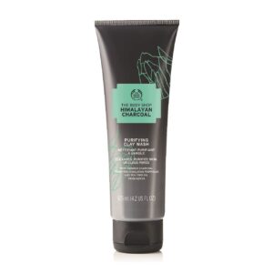 the body shop himalayan charcoal purifying clay wash 4.2 oz