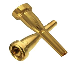 ACCOCO 3C/5C/7C Trumpet Mouthpiece, Copper Material Trumpet Accessories Parts(3 Pack)