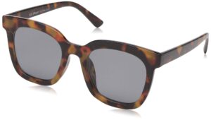 a.j. morgan womens line up sunglasses, tortoise, 50 mm us