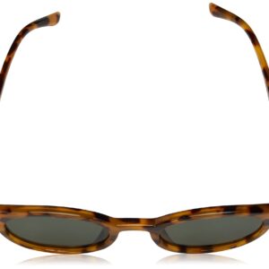 A.J. Morgan unisex adult Low Key Sunglasses, Antique Tortoise, 51 mm US