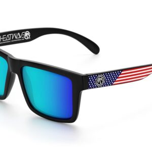 Heat Wave Visual Vise Sunglasses In Stars and Stripes Customs