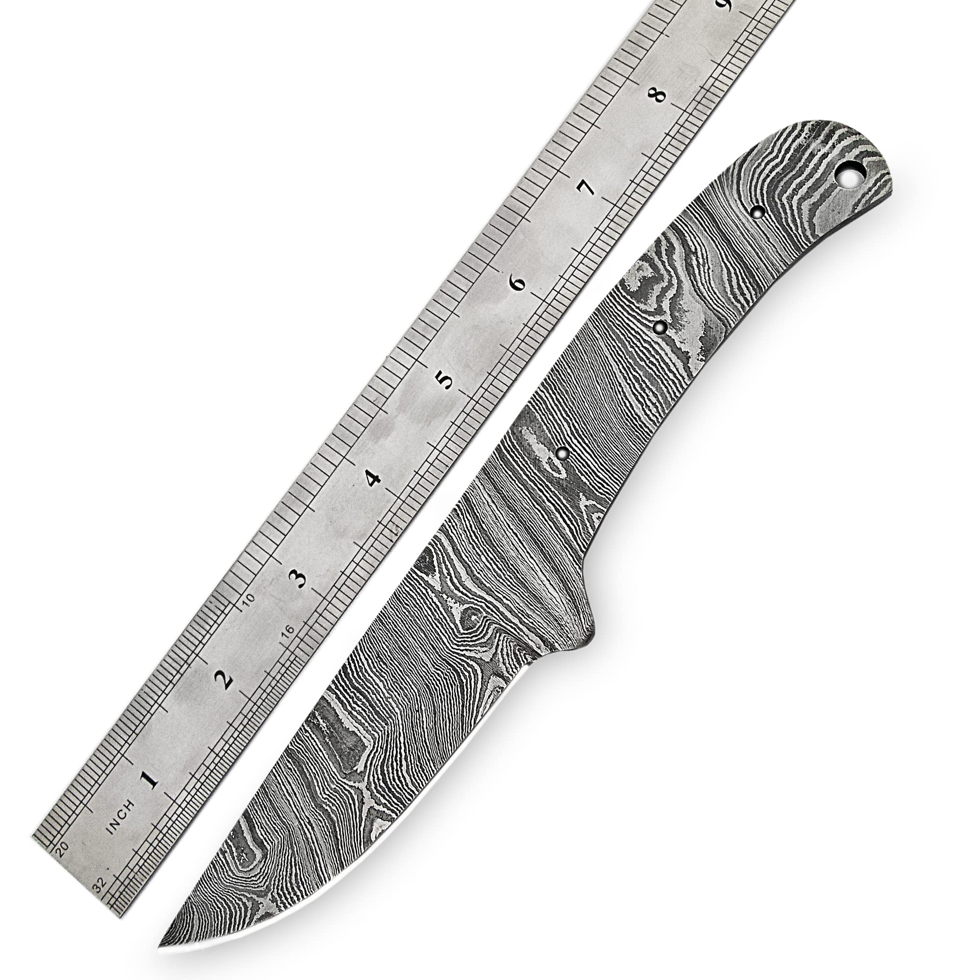 ColdLand | 8.00" Hand Forged Damascus Steel Blank Blade for Knife Making Supplies SB112