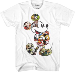 disney mickey mouse scene me t-shirt for men adult graphic tshirt men's tee gift merch women apparel clothes stuff novelty vintage (large)