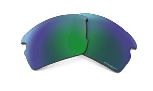 oakley flak 2.0 rectangular replacement sunglass lenses, prizm jade, 59 mm