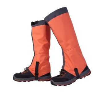 lejunjie waterproof snow leg gaiters breathable snow leggings long outdoor hiking fishing boots gaiters hunting riding leggings