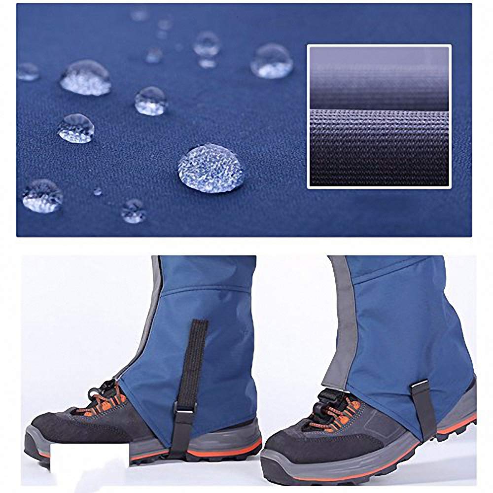 LEJUNJIE Waterproof Snow Leg Gaiters Breathable Snow Leggings Long Outdoor Hiking Fishing Boots Gaiters Hunting Riding Leggings