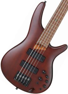 ibanez sr505e 5-string - brown mahogany