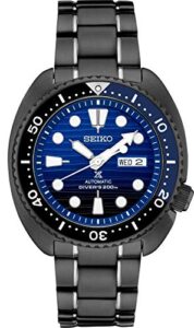 seiko prospex srpd11 special edition black ion-plated steel automatic divers watch