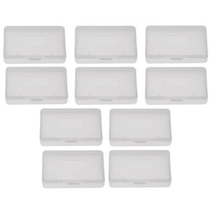 10pcs transparent anti dust cover cartridge game case box for nintendo game boy advance