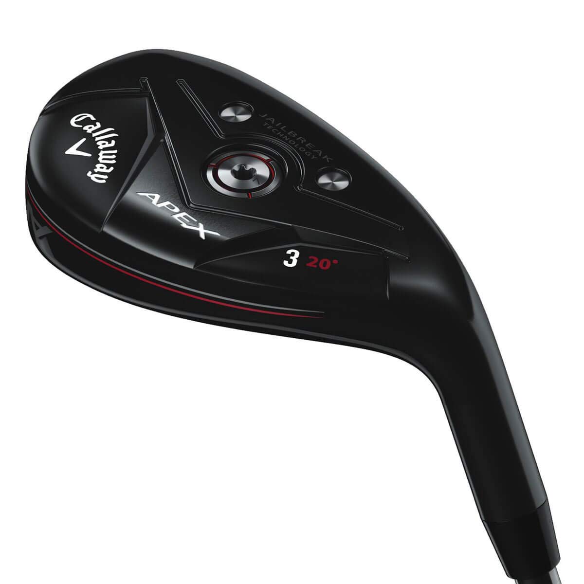 Callaway Golf 2019 Apex Hybrid, 3 Hybrid, Right Hand, Stiff Flex, Black