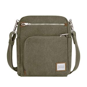 travelon anti-theft heritage tour bag, sage