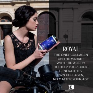 Bruno MD Royal Collagen Peptides, Clinically proven, Dietary Supplement, Improves Skin & Cellulite, European Sourced, Improves the Look of Hair & Nails, Blended with Vitamin C, Bone & Joint Supplement