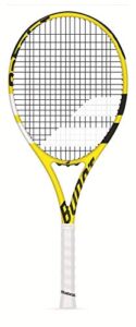 babolat boost aero adult tennis racket - strung - size 2