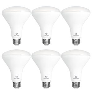 great eagle lighting corporation br30 led bulb, 11w (75w equivalent), 850 lumens, 5000k daylight color, for recessed can use, dimmable, and ul listed (6 pack)