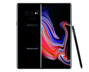 samsung galaxy note 9, 128gb, midnight black - verizon (renewed)