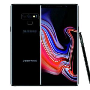 Samsung Galaxy Note 9, 128GB, Midnight Black - Verizon (Renewed)