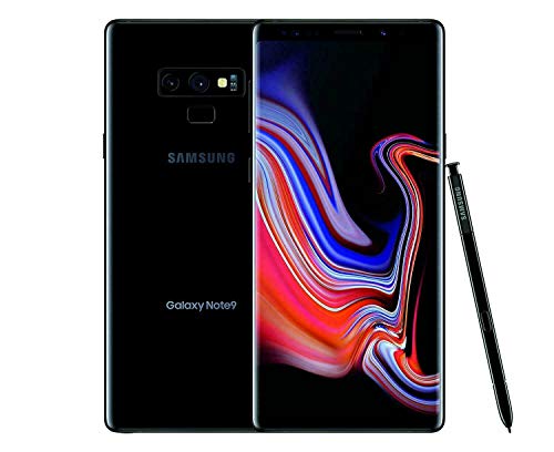 Samsung Galaxy Note 9, 128GB, Midnight Black - Verizon (Renewed)