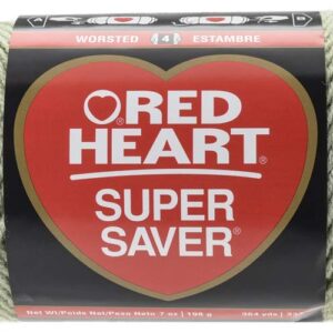 Red Heart Frosty Green Super Saver Yarn 6/Pk 6 Pack