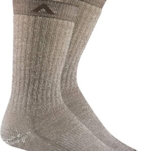 Wigwam Merino Comfort Hiker 2-Pack S2322 Sock, Taupe - MD