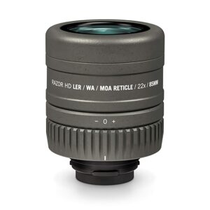 vortex optics razor hd ranging reticle eyepiece 22x - moa, black