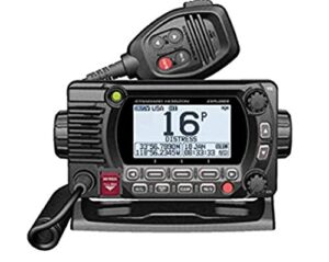 standard horizon gx1800g fixed mount vhf w/gps - black