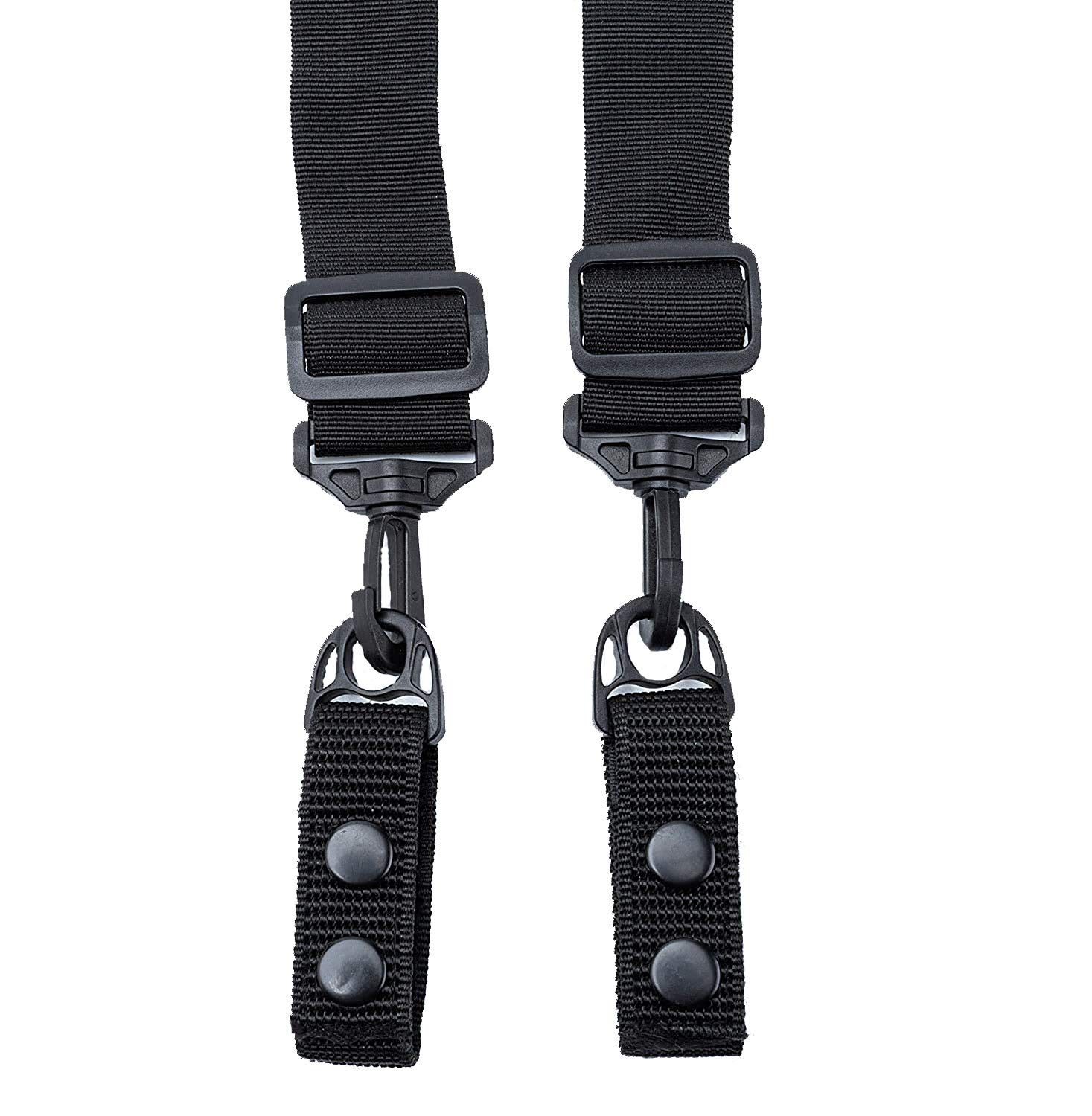 AISENIN Nylon Police Duty Belt Suspenders - Duty Belt Harness Tool Belt Suspenders Padded