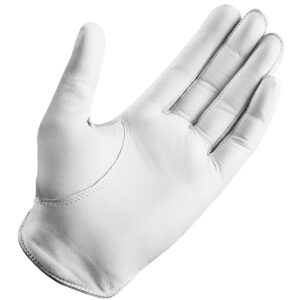 TaylorMade 2019 Kalea Women's Golf Glove, White/Gray, Worn on Left Hand, Large