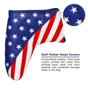 HIFROM Golf Putter Head Covers Headcover replacement for All Brands Blade (Color4)