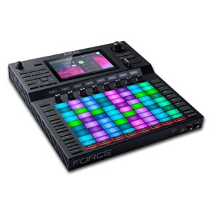 akai professional force – standalone music production, midi sequencer and dj system with synth engines, mpc sampling and ableton style clip launching