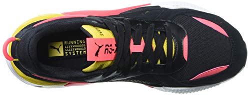 PUMA Men's RS-X Sneaker, Black-Sulphur, 6.5