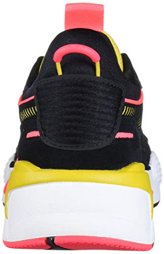 PUMA Men's RS-X Sneaker, Black-Sulphur, 6.5