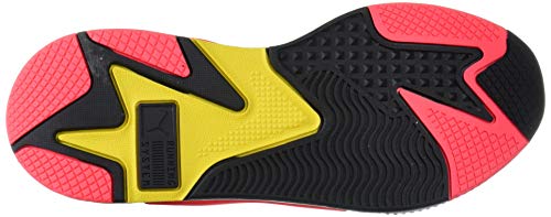 PUMA Men's RS-X Sneaker, Black-Sulphur, 6.5