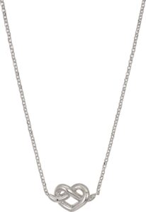 kate spade new york loves me knot mini pendant silver one size