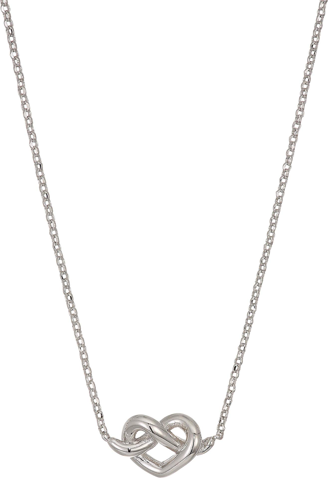 Kate Spade New York Loves Me Knot Mini Pendant Silver One Size