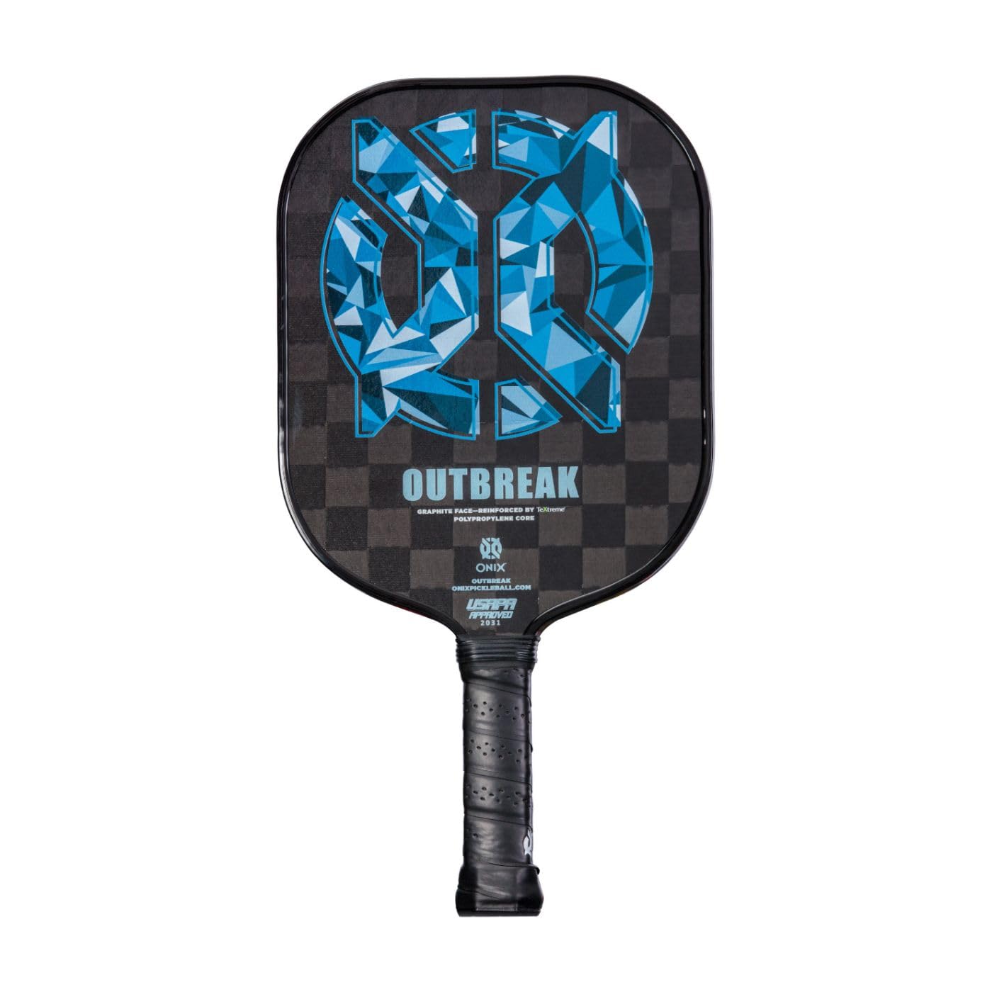 ONIX Outbreak Pickleball Paddle Reinforced by TeXtreme® Technology for Improved Performance and Stronger Play