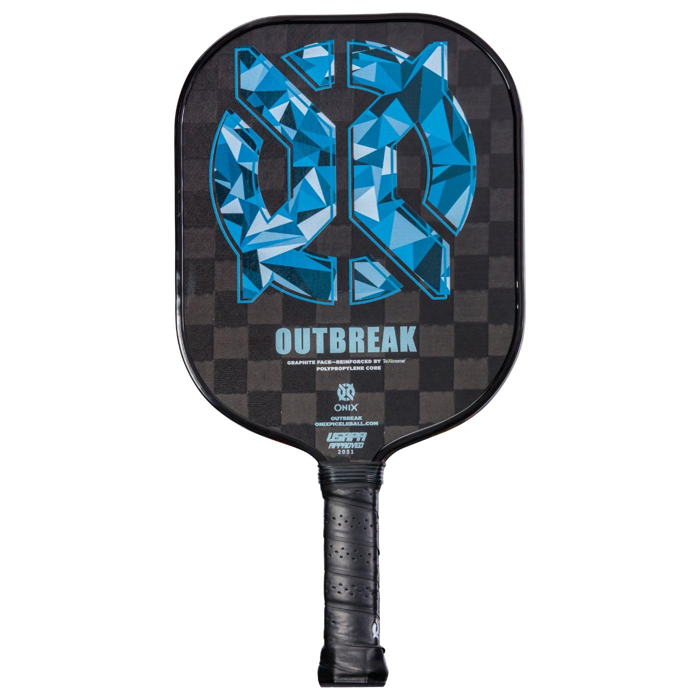 ONIX Outbreak Pickleball Paddle Reinforced by TeXtreme® Technology for Improved Performance and Stronger Play