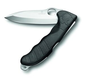 victorinox 0.9411.m3 hunter pro m black with pouch 136mm the go-to tool for dressing game on your hunting expeditions in black 5.4 inches