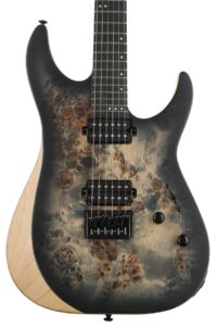 schecter reaper-6 - satin charcoal burst