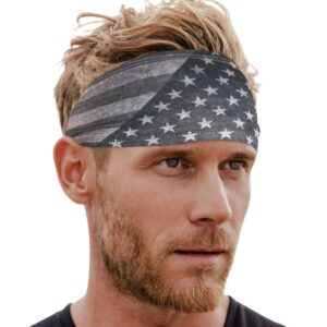 Sports Headbands for Men and Women by Mens - Athletic Sweatbands for Cycling, Football, Working Out and Performance