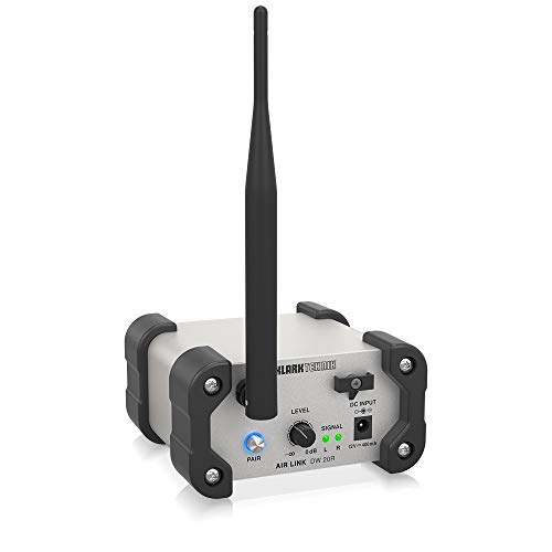 Klark teknik AIR LINK DW 20R 2.4 GHz Wireless Stereo Receiver for High-Performance Stereo Audio Broadcasting