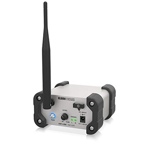 Klark teknik AIR LINK DW 20R 2.4 GHz Wireless Stereo Receiver for High-Performance Stereo Audio Broadcasting