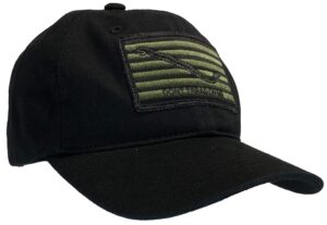 don't tread on me navy jack hat 100% cotton dad cap black