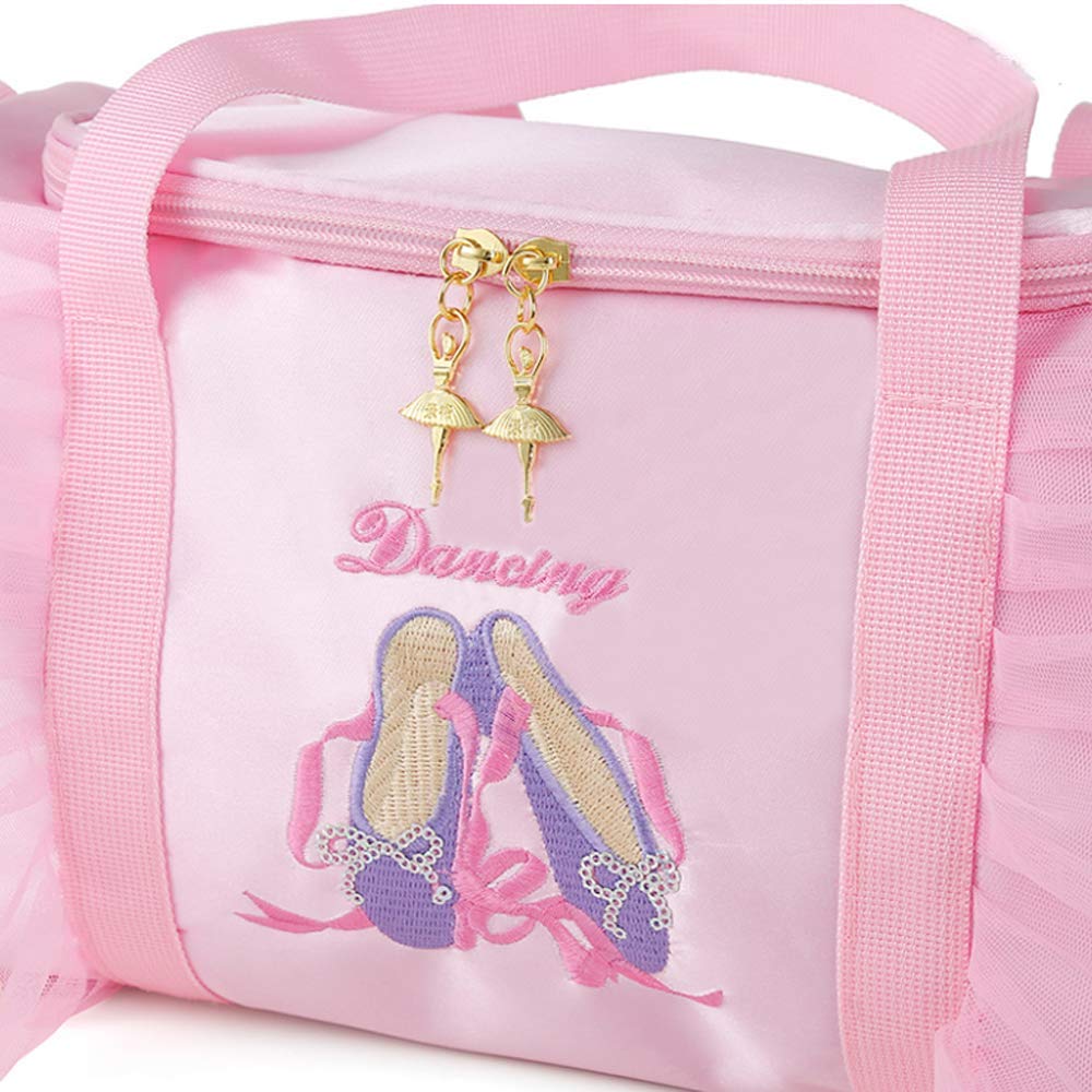 Girls Dance Bag Pink Duffle Bag Dance Bag Dance Bags for Girls