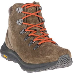 Merrell mens ONTARIO SUEDE MID , CANTEEN , 7 medium US