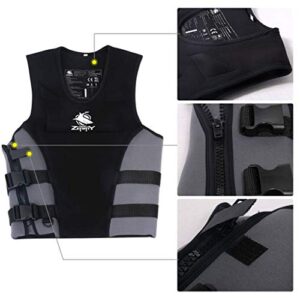 Zeraty Life Jacket Adult Impact Vest for Outdoor Floating Swimming Ski|CE Proof 50N